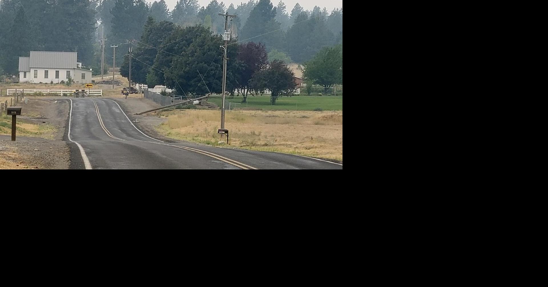 Fallen power line knocks out power in Saltese Creek area | Local News ...