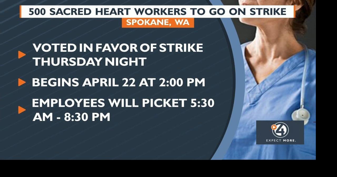 500 Sacred Heart workers to go on strike | Video | kxly.com