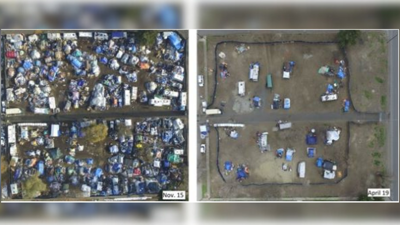 Camp Hope numbers continue to dwindle by latest count | News | kxly.com