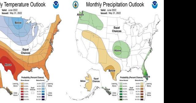 June forecast trending wet as fire season approaches | Firewatch | kxly.com
