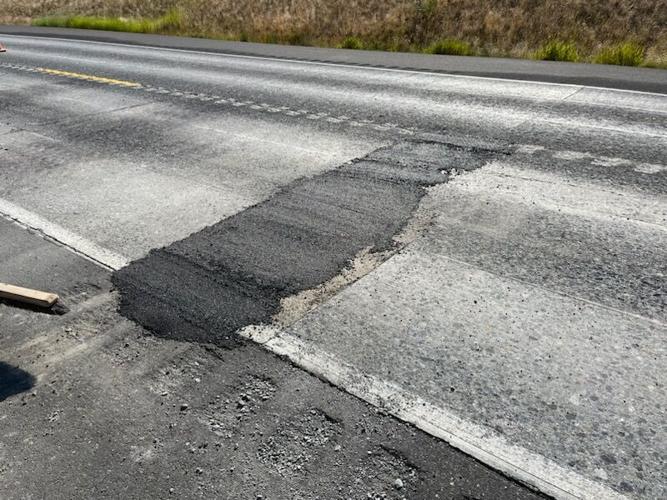 Heat causes concrete on Highway 195 to burst twice between Spokane and ...