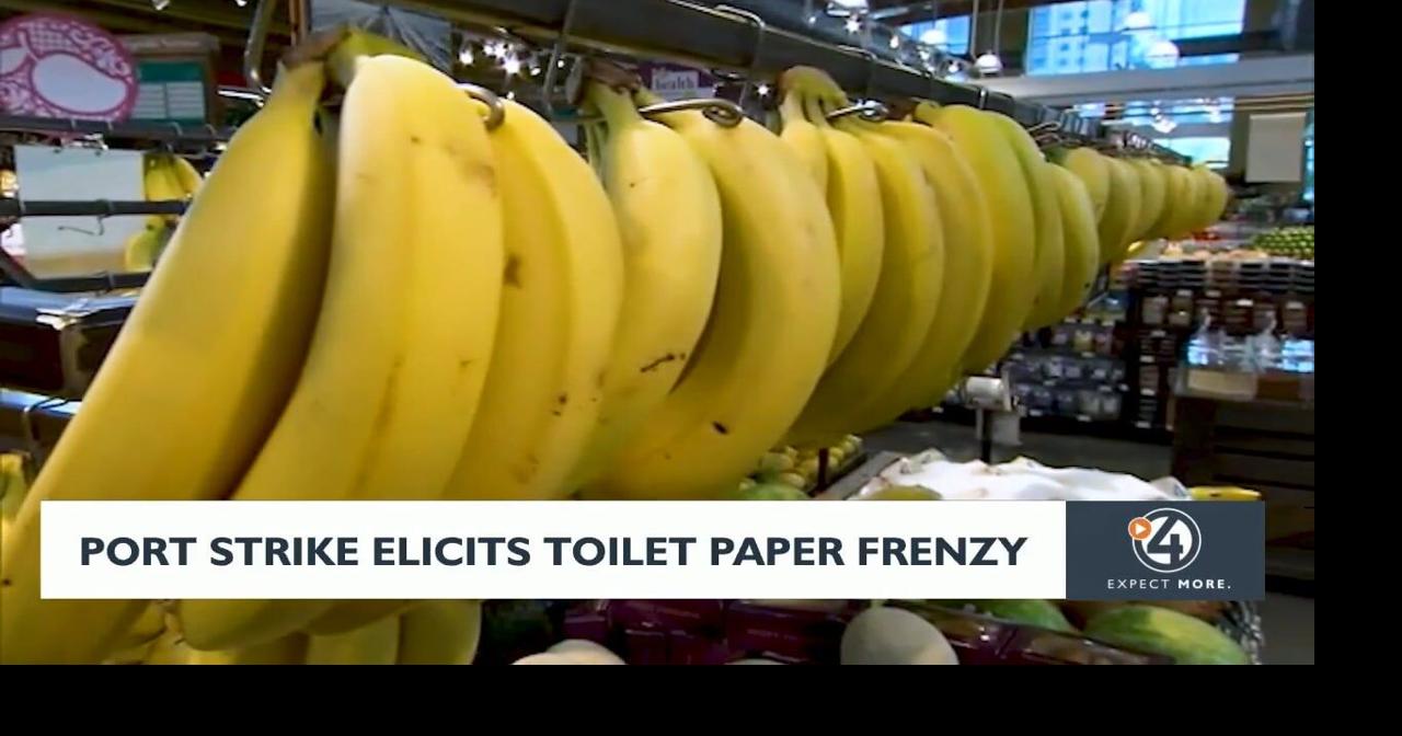 Port strike elicits toilet paper frenzy | Video | kxly.com