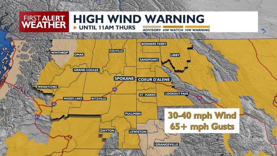🚨Weather Alert 🚨Dangerously high winds overnight Wednesday into ...