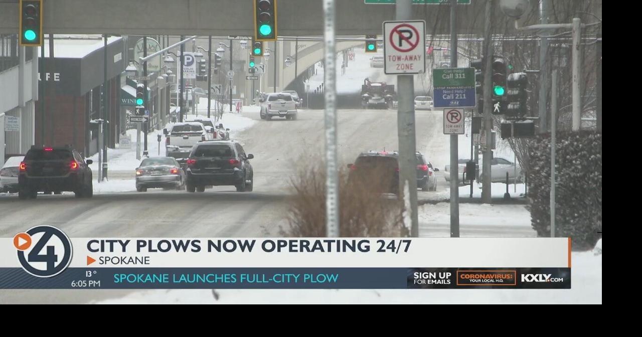 Spokane launches full-city plow: See where crews currently are | Top ...