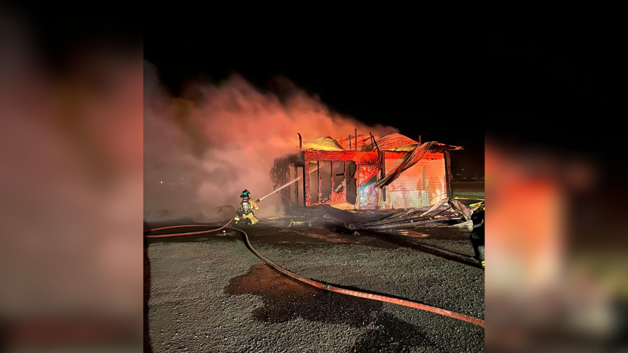 Storage facility/concessions stand at Ephrata Sports Complex destroyed ...