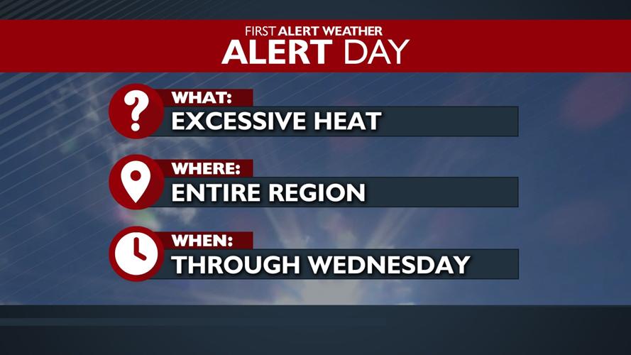 ⚠️🥵Weather Alert: record-breaking temperatures in the 100s for Monday ...