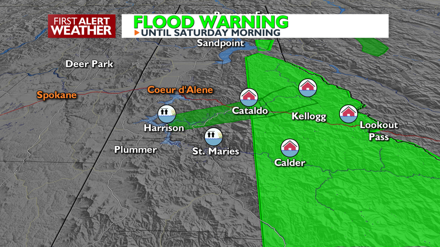 Rivers crest as the Northwest dries out this weekend | Local News ...