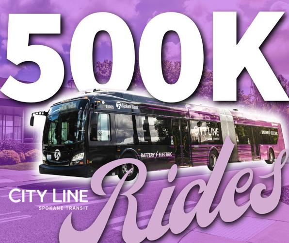 City Line reaches 500,000 rides milestone in Spokane | News | kxly.com
