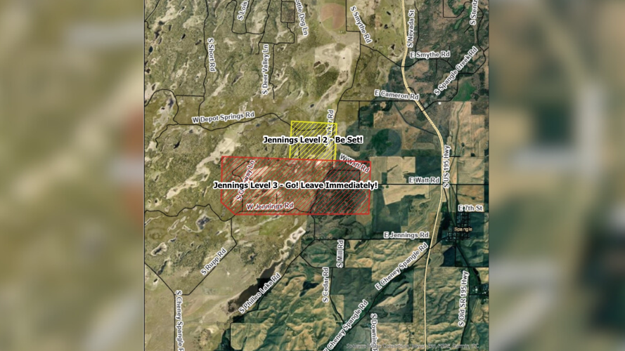 FIREWATCH: Spangle and Cheney wildfire evacuations lowered | News ...