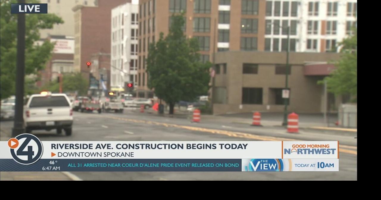 Riverside construction project begins with first phase of road closures ...