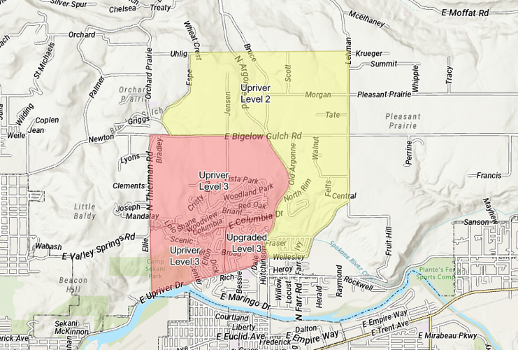 Emergency responders expand evacuation zone for fast-moving fire east ...