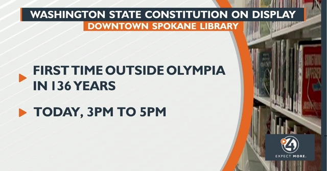 Washington State Constitution on public display in Spokane | News ...