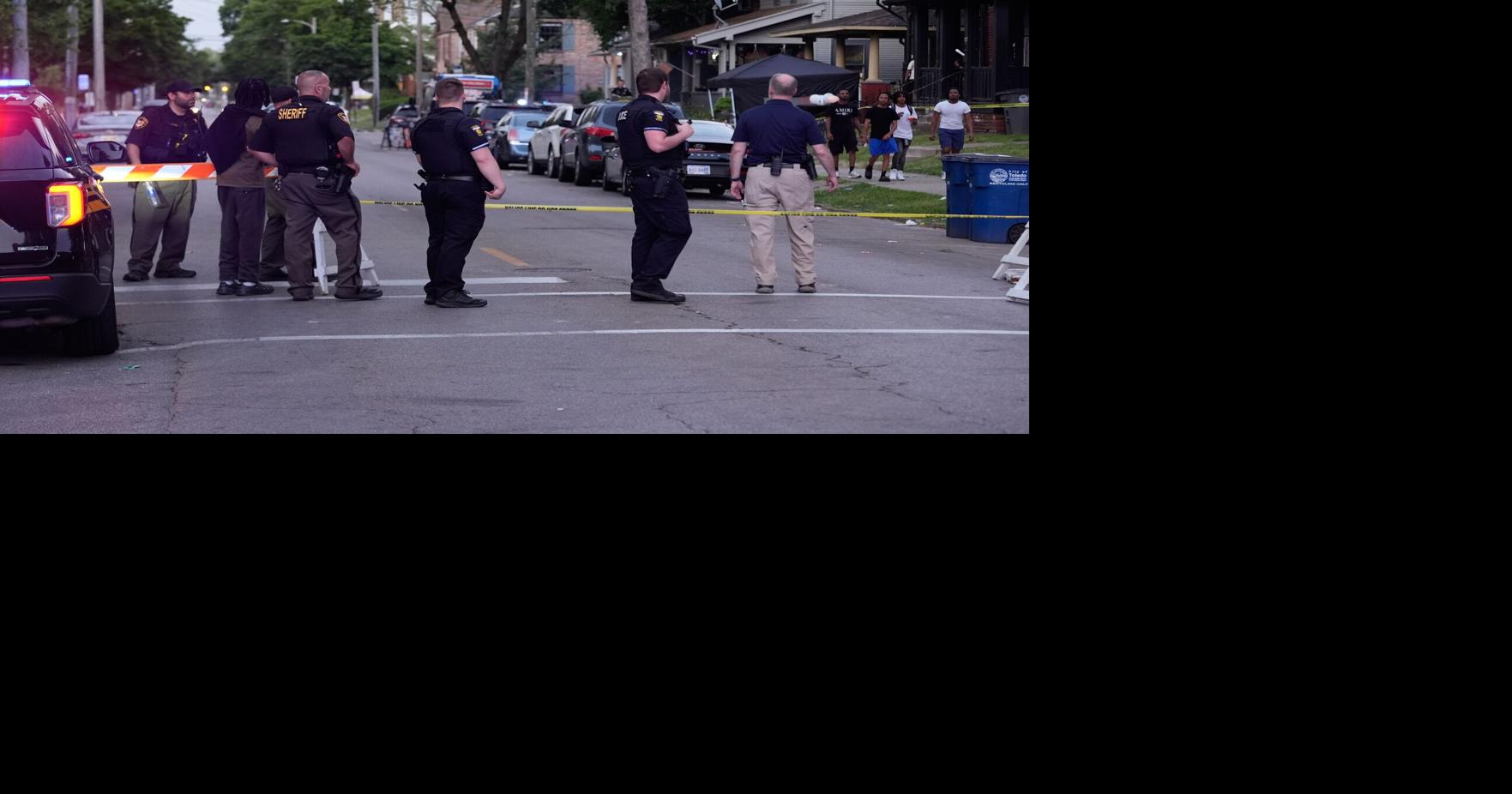 Police search for suspects after at least 12 people shot near a ...
