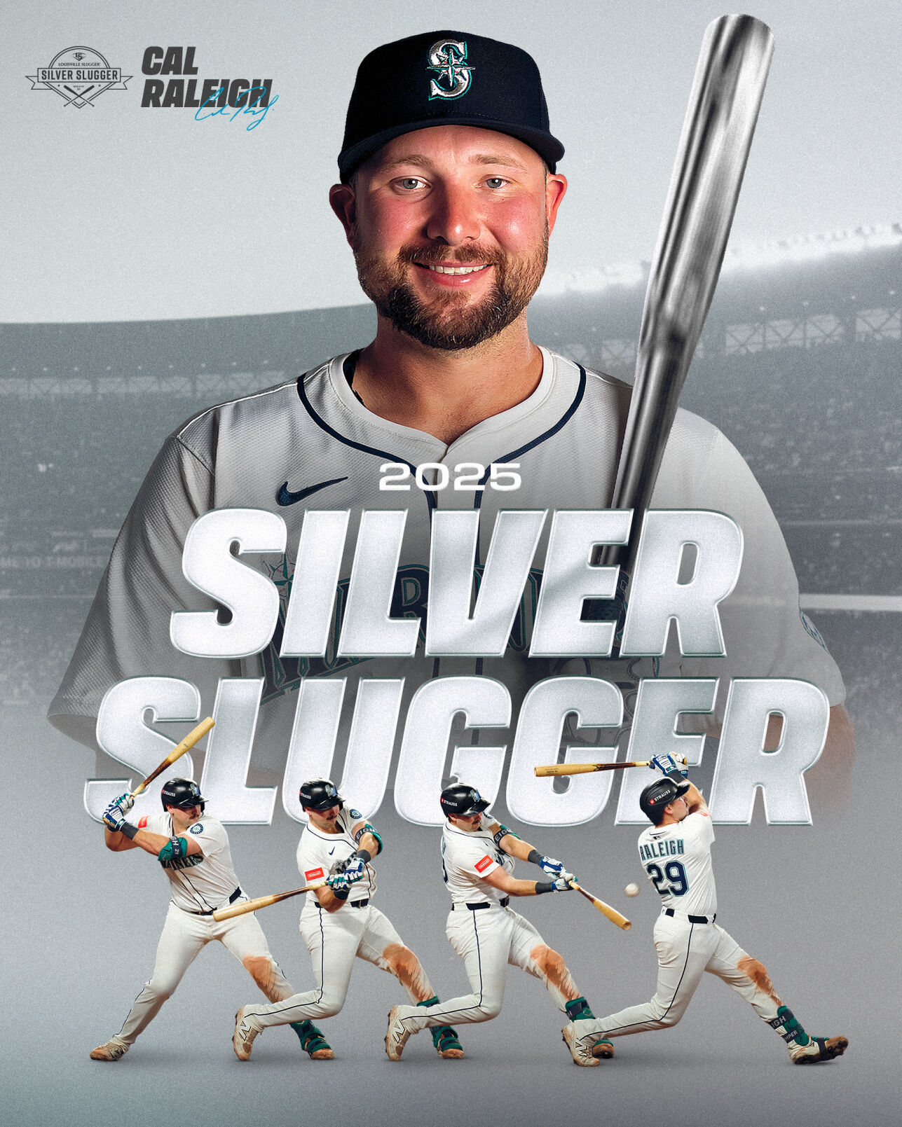 Mariners’ Cal Raleigh earns Seattle’s first catcher Silver Slugger award | 700 ESPN