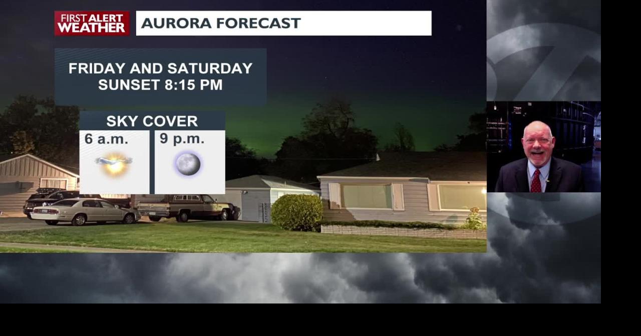 Spokane and Coeur d'Alene forecast for Northern Lights and Warmth ...