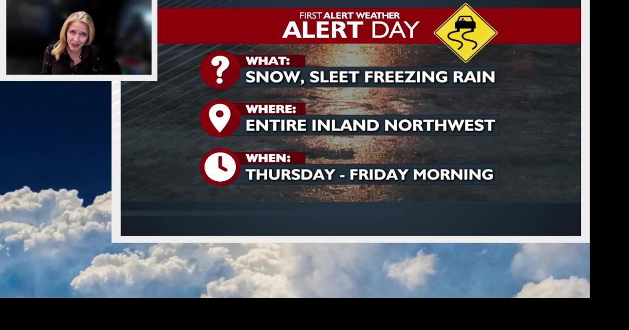 🚨Weather Alert Day: snow, sleet and freezing rain turning area roads ...