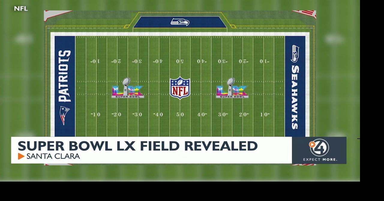 NFL releases Super Bowl LX field design, teams unveil game uniforms ...