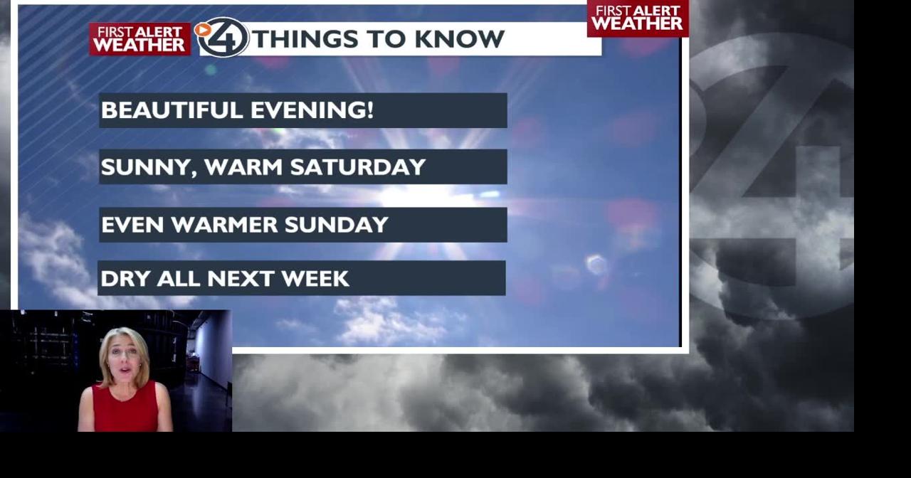 Blue skies and high temperatures in the 80s: get out and enjoy a ...