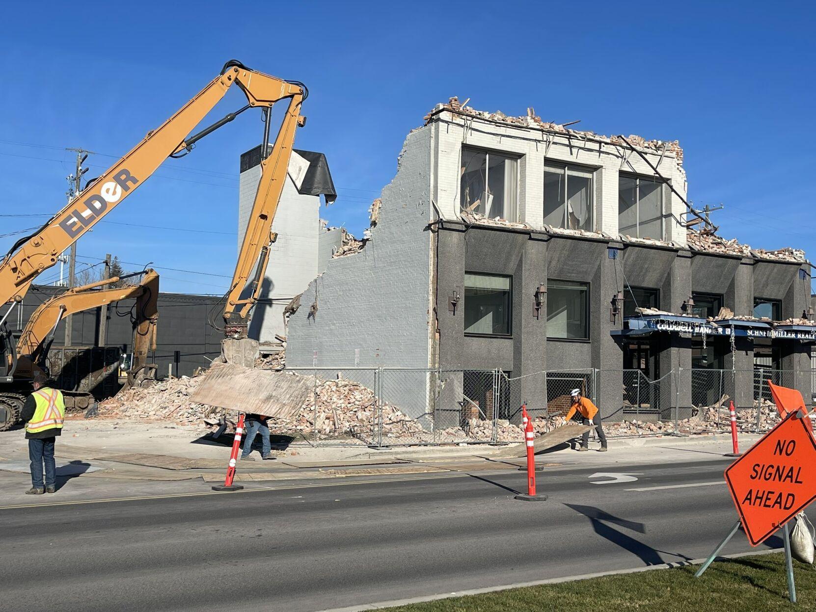 Historic downtown CDA building demolished to make way for new growth ...