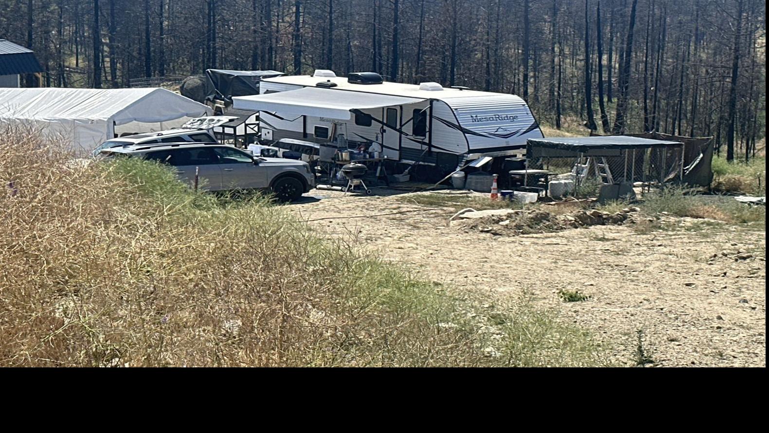 Wildfire survivors struggle to keep RVs cool amidst heat wave | News ...