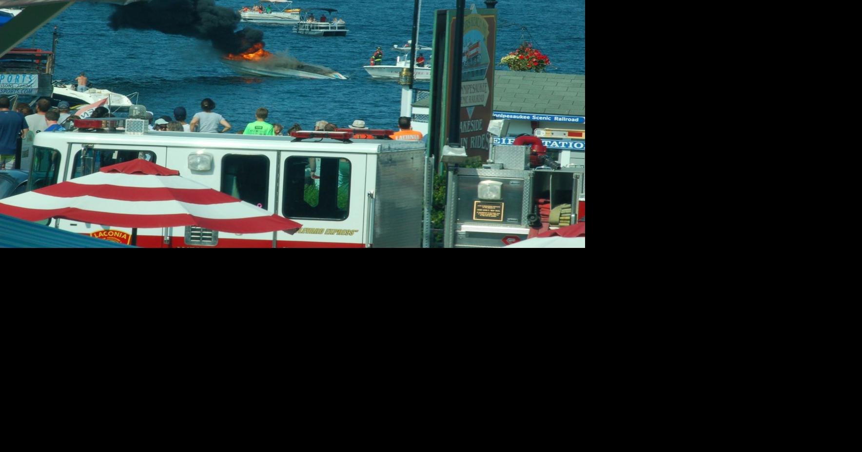 Explosion leads to boat fire at Weirs docks | Local News ...