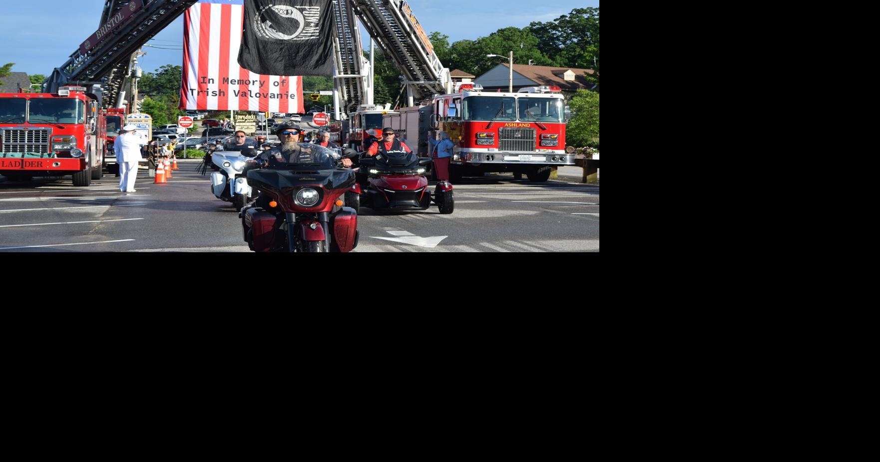 Dozens 'ride to the rock' through rain for POW/MIA Freedom Ride | Local ...