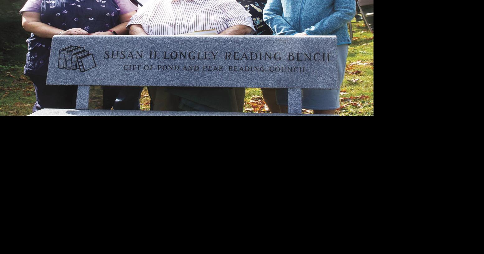 Susan H. Longley Reading Bench dedicated in Ashland | Announcements ...