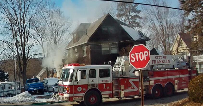 Two people, 12 dogs evacuated from single-family home fire in Franklin ...