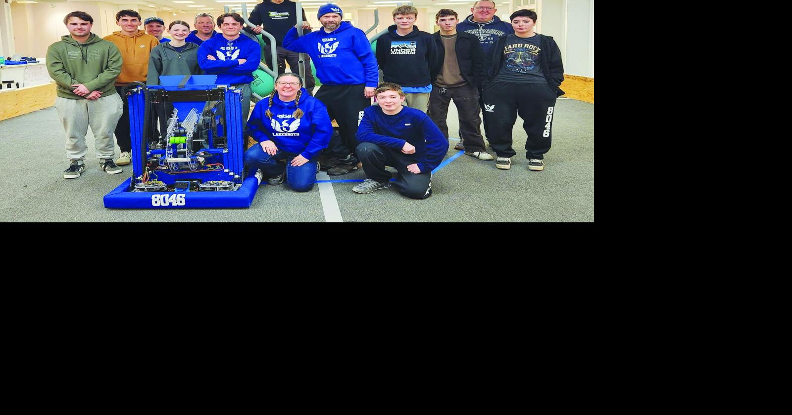 Lakerbots robotics team heads into spring competition | Announcements ...