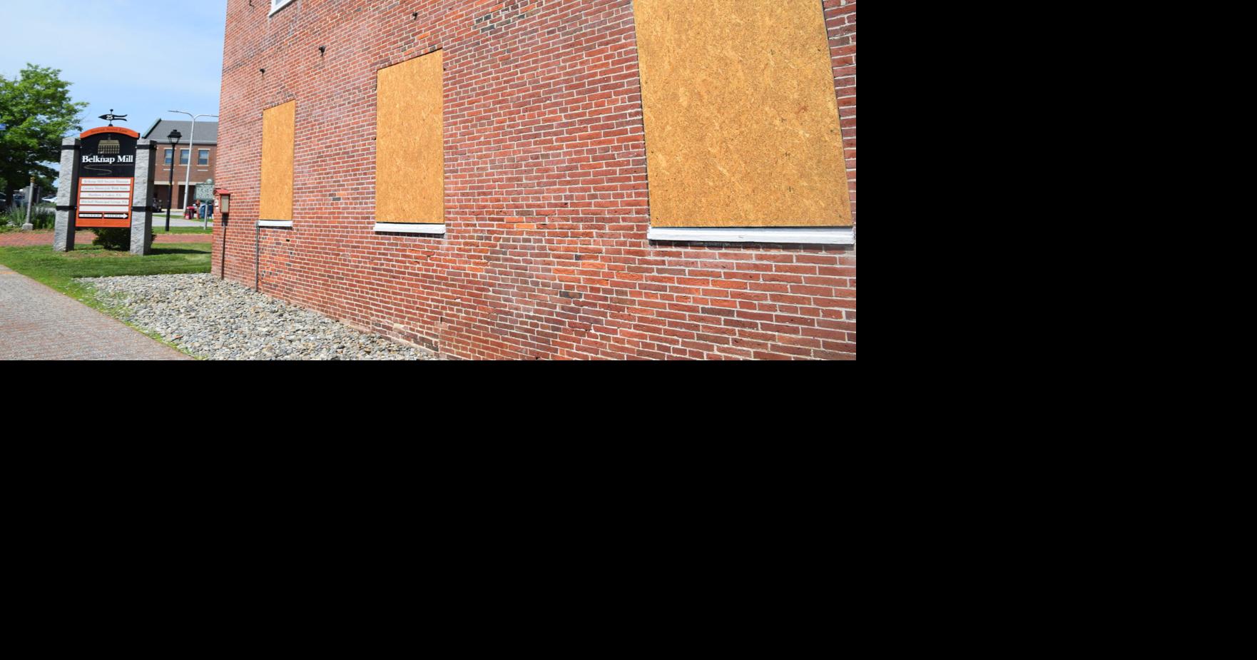 Belknap Mill fundraising for repairs after windows broken | Local News ...