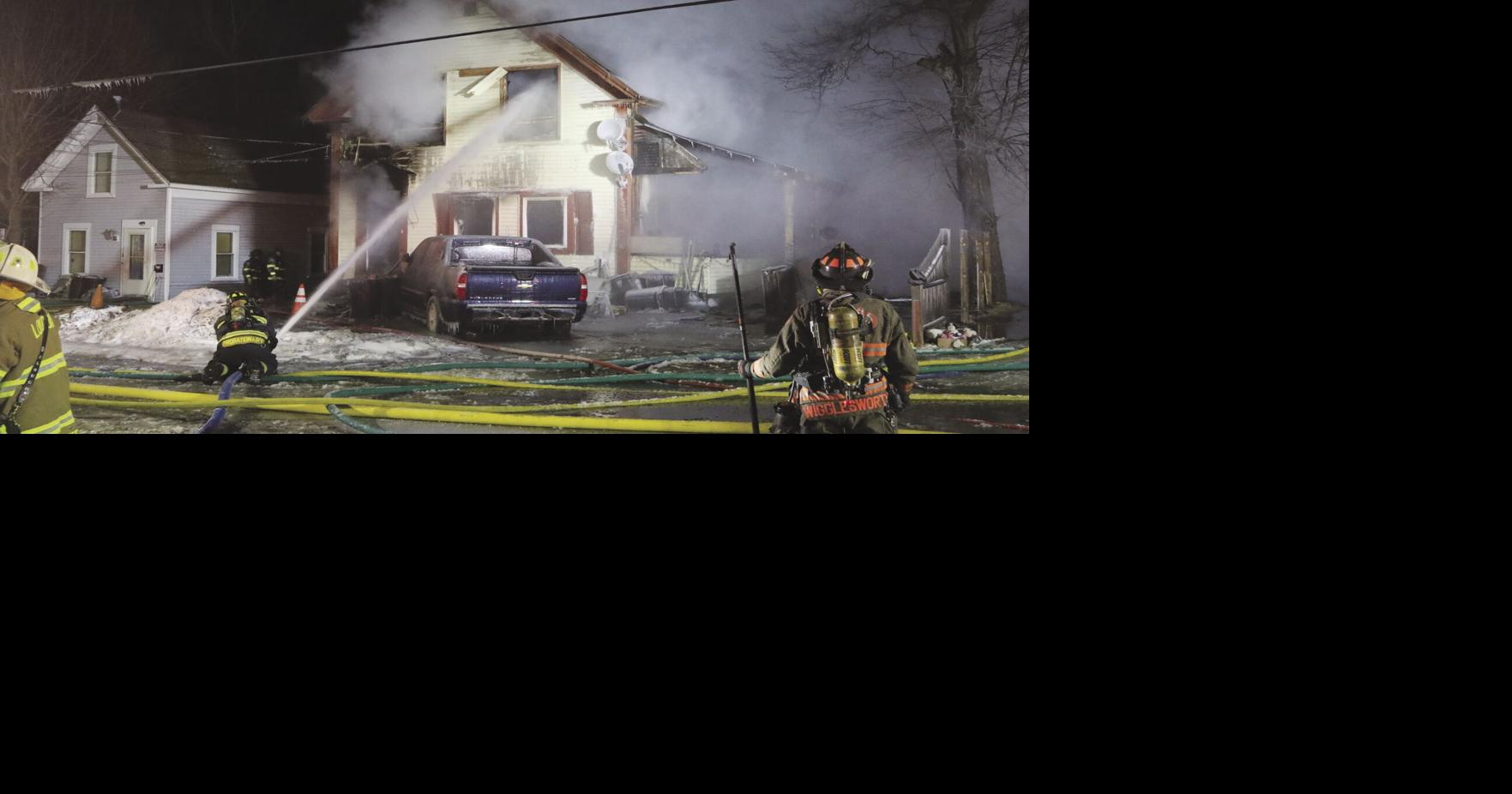 Fire on Bay Street spreads to two homes | Local News | laconiadailysun.com