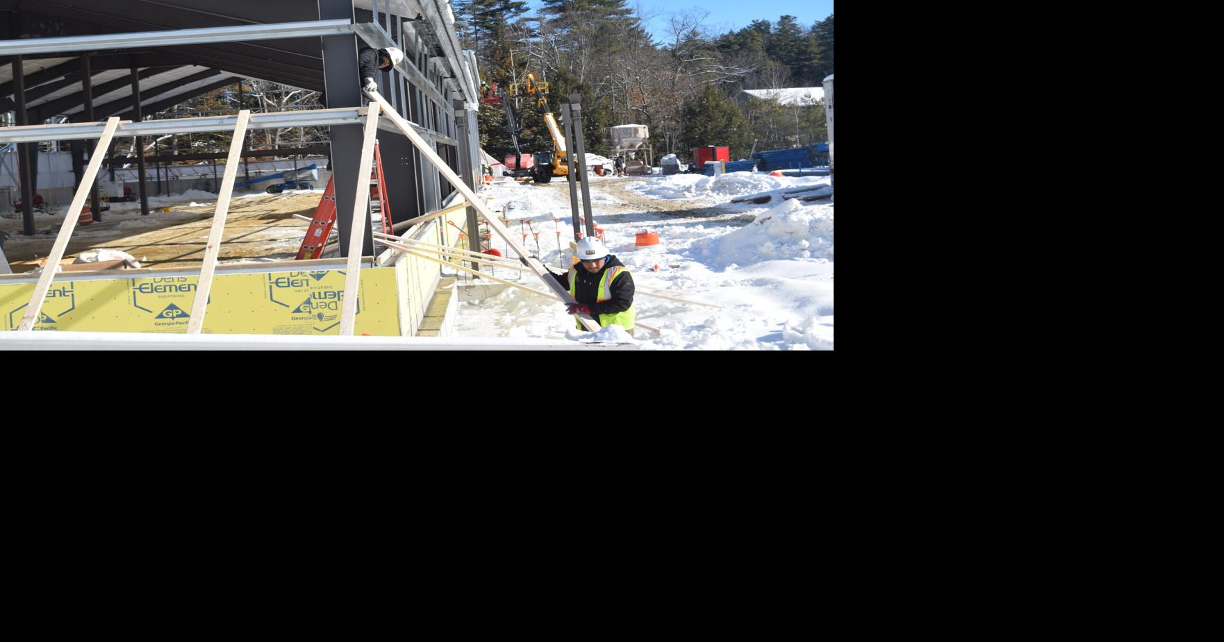 Through winter weather disruption, Gilford public works building on ...