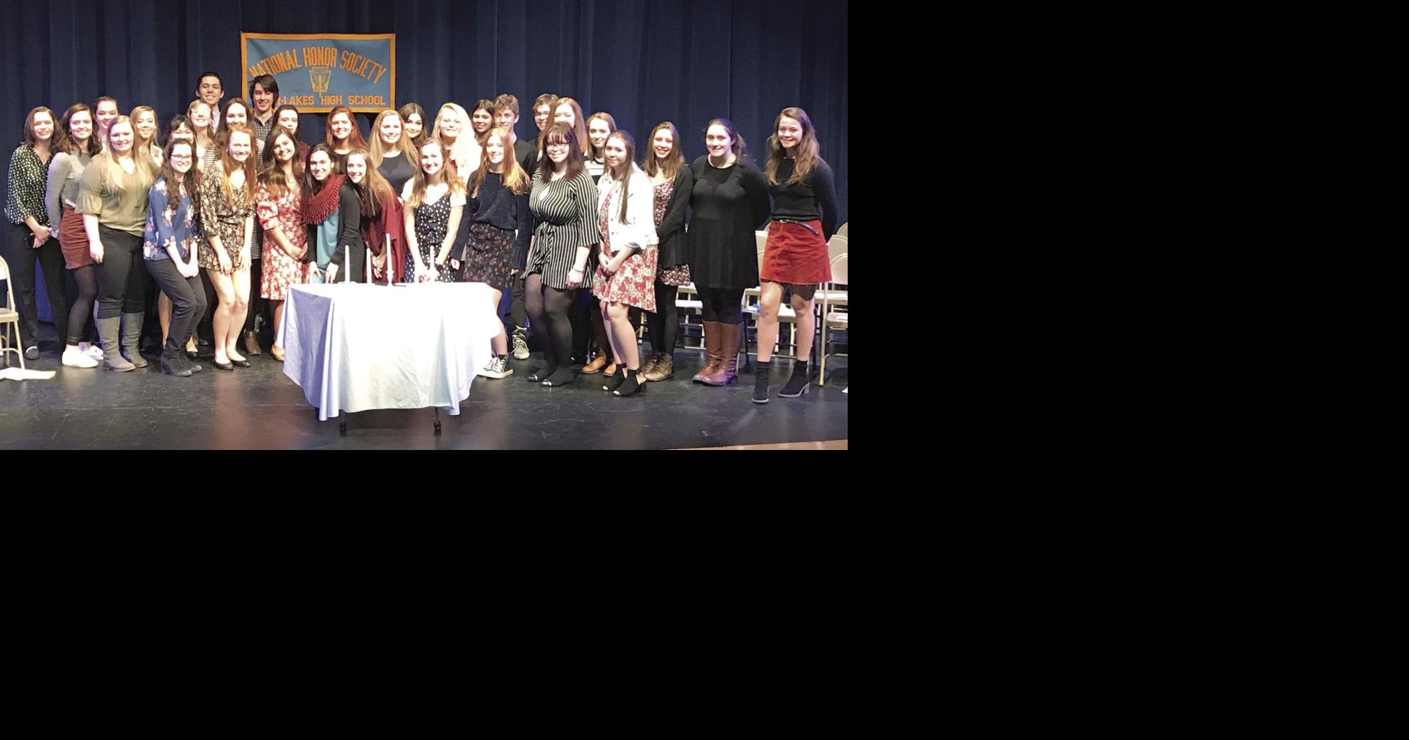 Inter-Lakes High School National Honor Society welcomes new members ...