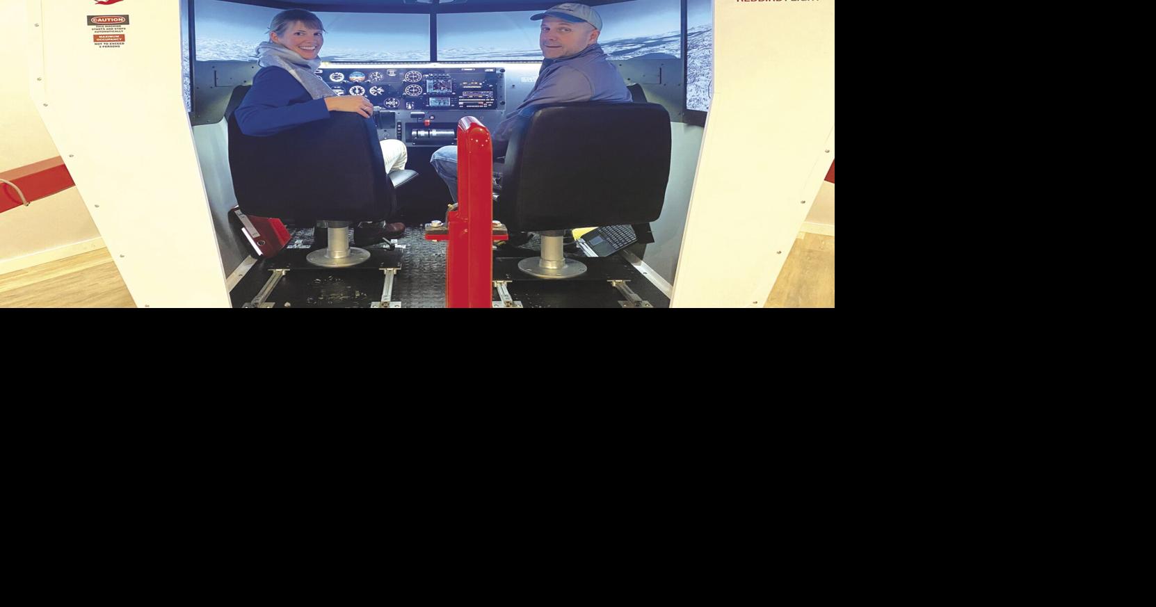 Full Motion flight simulator now at Laconia Airport | Announcements ...