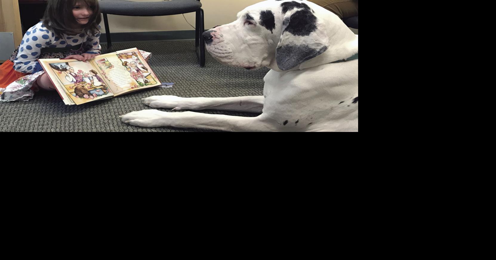 Therapy dog visits children at Spaulding Youth Center | Announcements ...