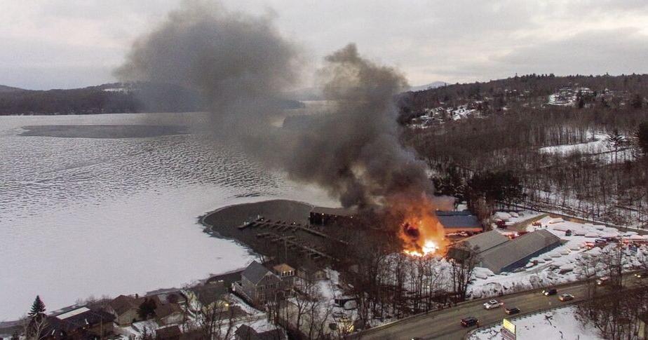 Major fire damages Meredith Marina | Local News | laconiadailysun.com