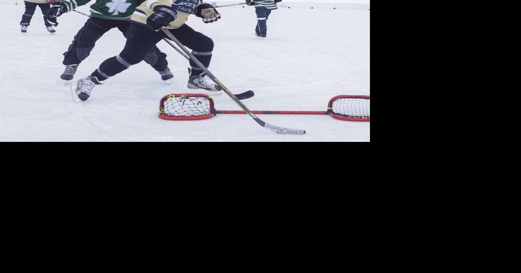 Pond hockey returns with slushy ice, but just as much fun as ever ...