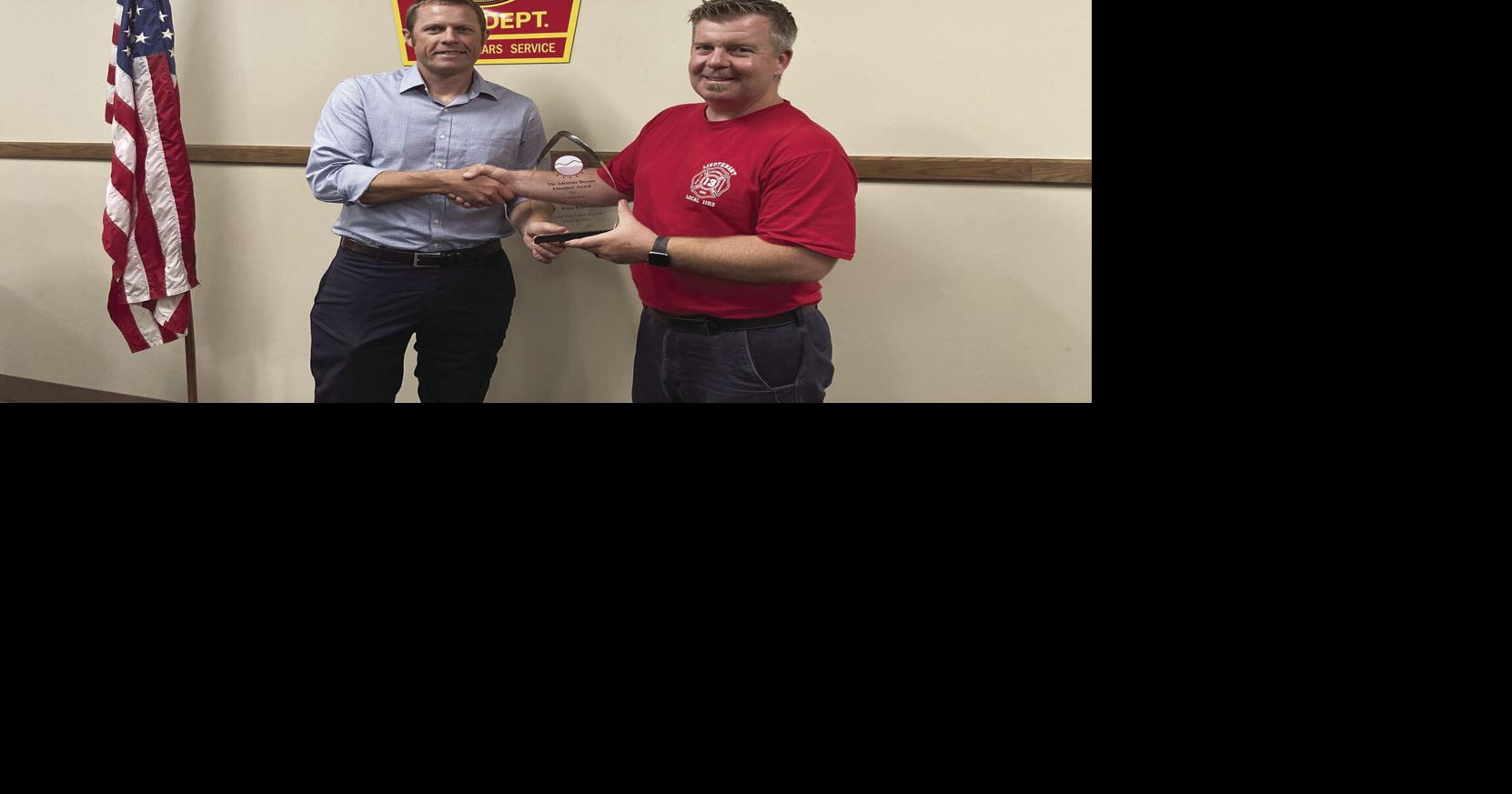 Fire Department Lt. Brian Keyes honored with Adrienne Stevens Leader ...