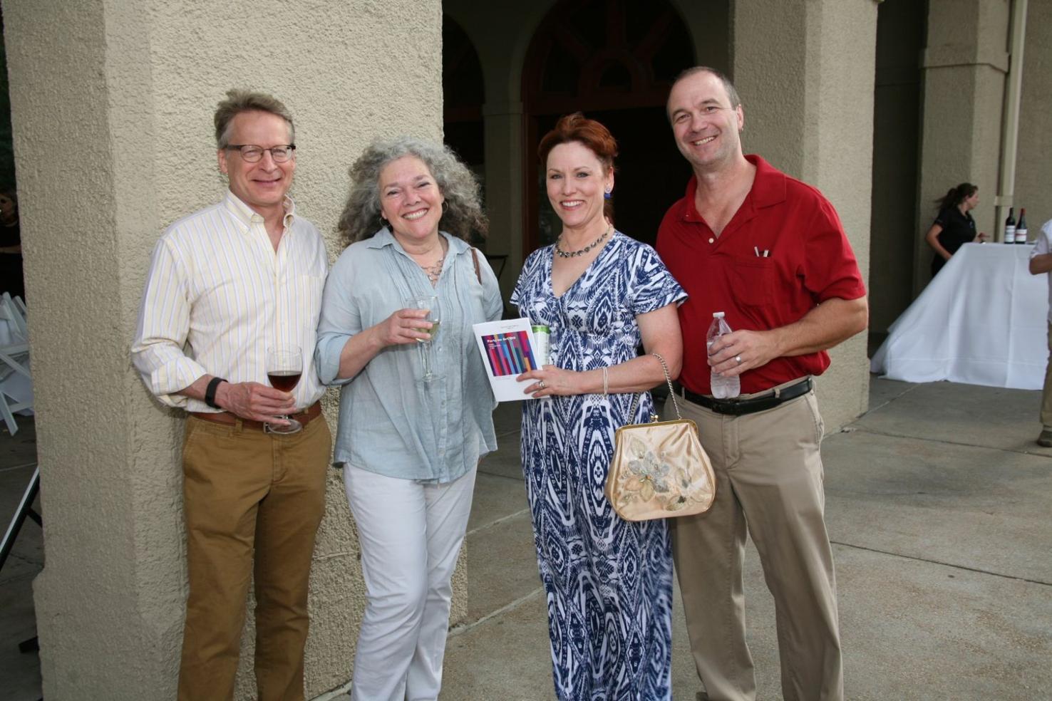 Bruce Longworth, Suzanne Mills, Kirsten and Scott DeBroux