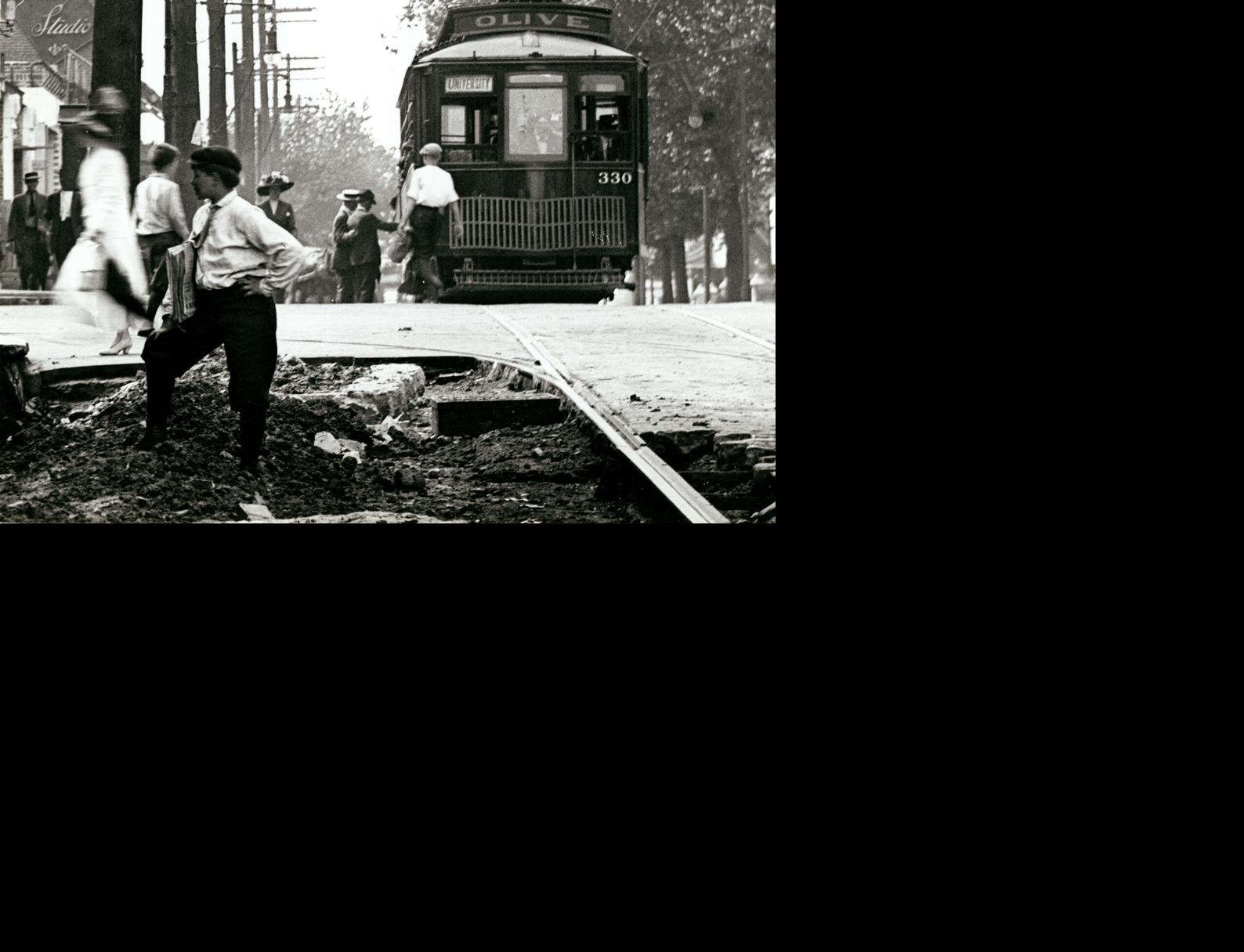 Historic streetcars of St. Louis