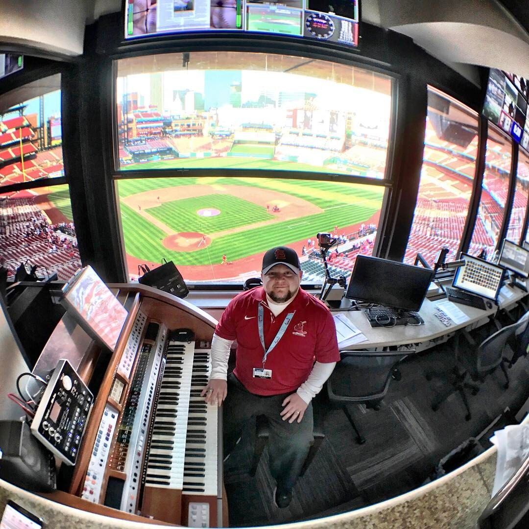 Q&A with STL Blues, Cardinals stadium organist Jeremy Boyer