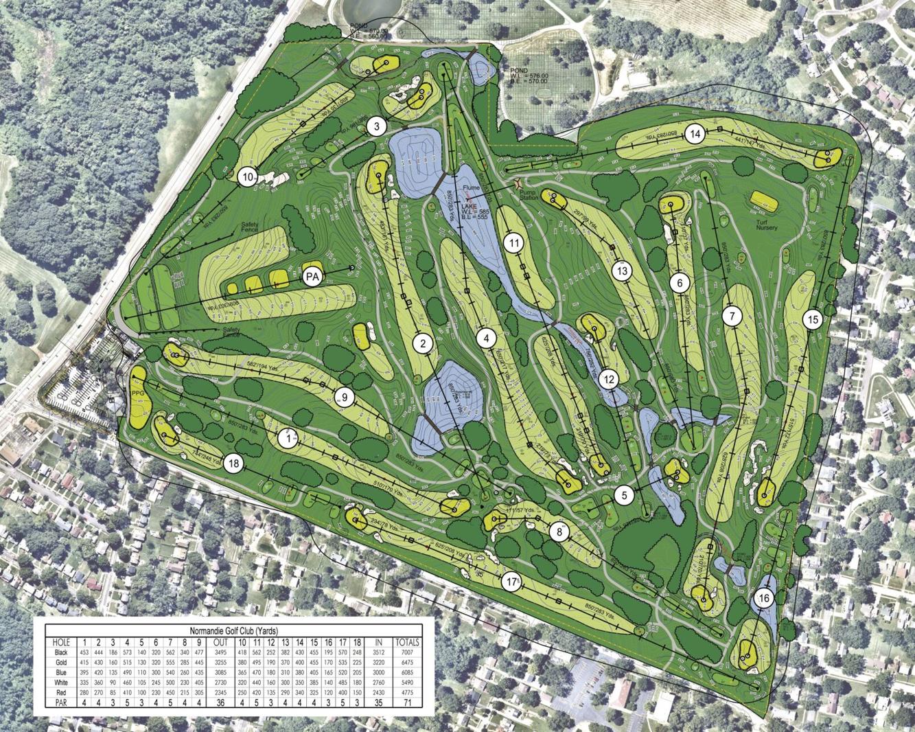 METGA and Jack Nicklaus to renovate Normandie Golf Club