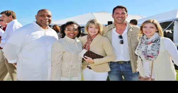 Malcolm Briggs, Matuschka Briggs, Elizabeth and Kevin Glazer, Leslie Worley