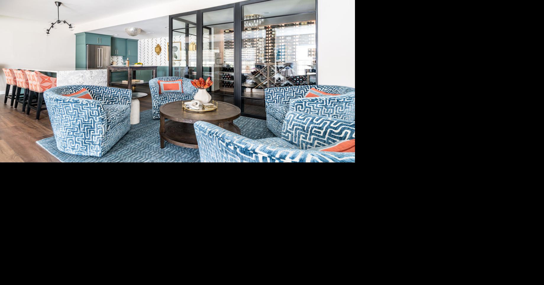 C&M Interiors brings modern elegance to a basement design