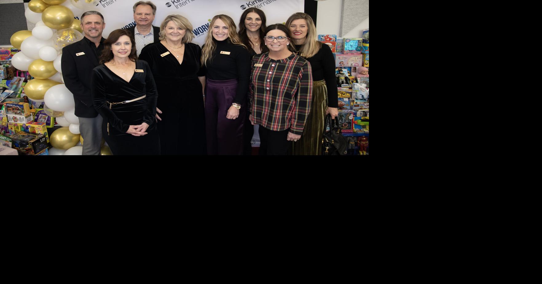 Working Spaces and Kimball International's "Rocking a Stocking" Event