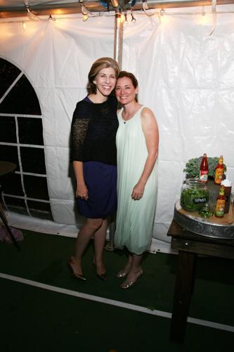 Lisa Luedde and Kate Pitman