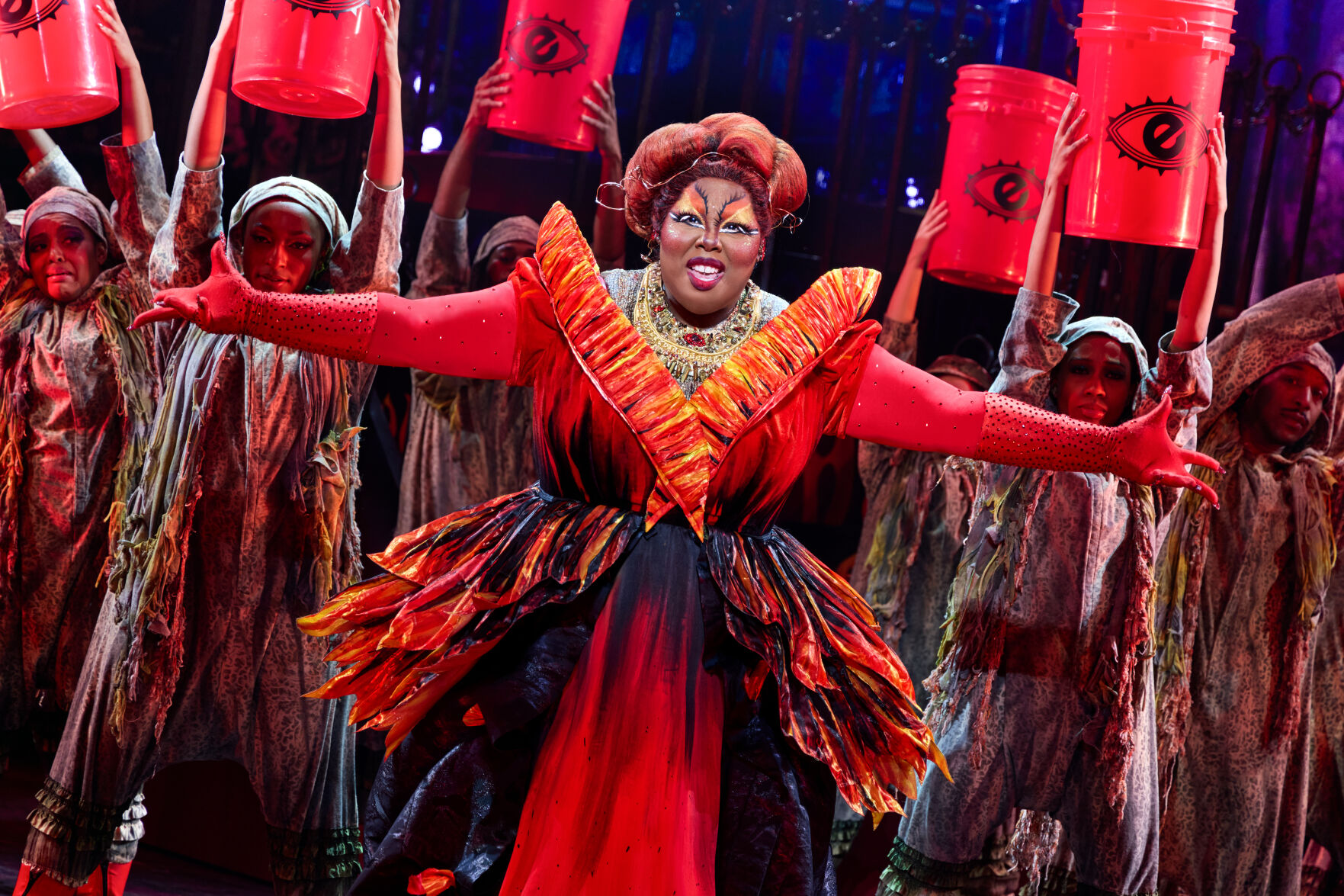The cast of 'The Wiz' brings it to vibrant life at The Fox