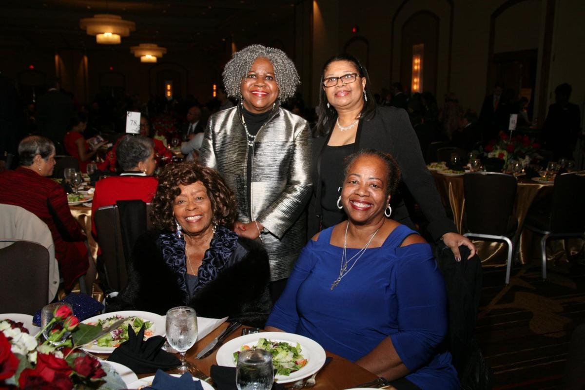 Top- Maddie Moore, Monica Lewis, front- Vivienne Dobbs, Renee Garr Jackson