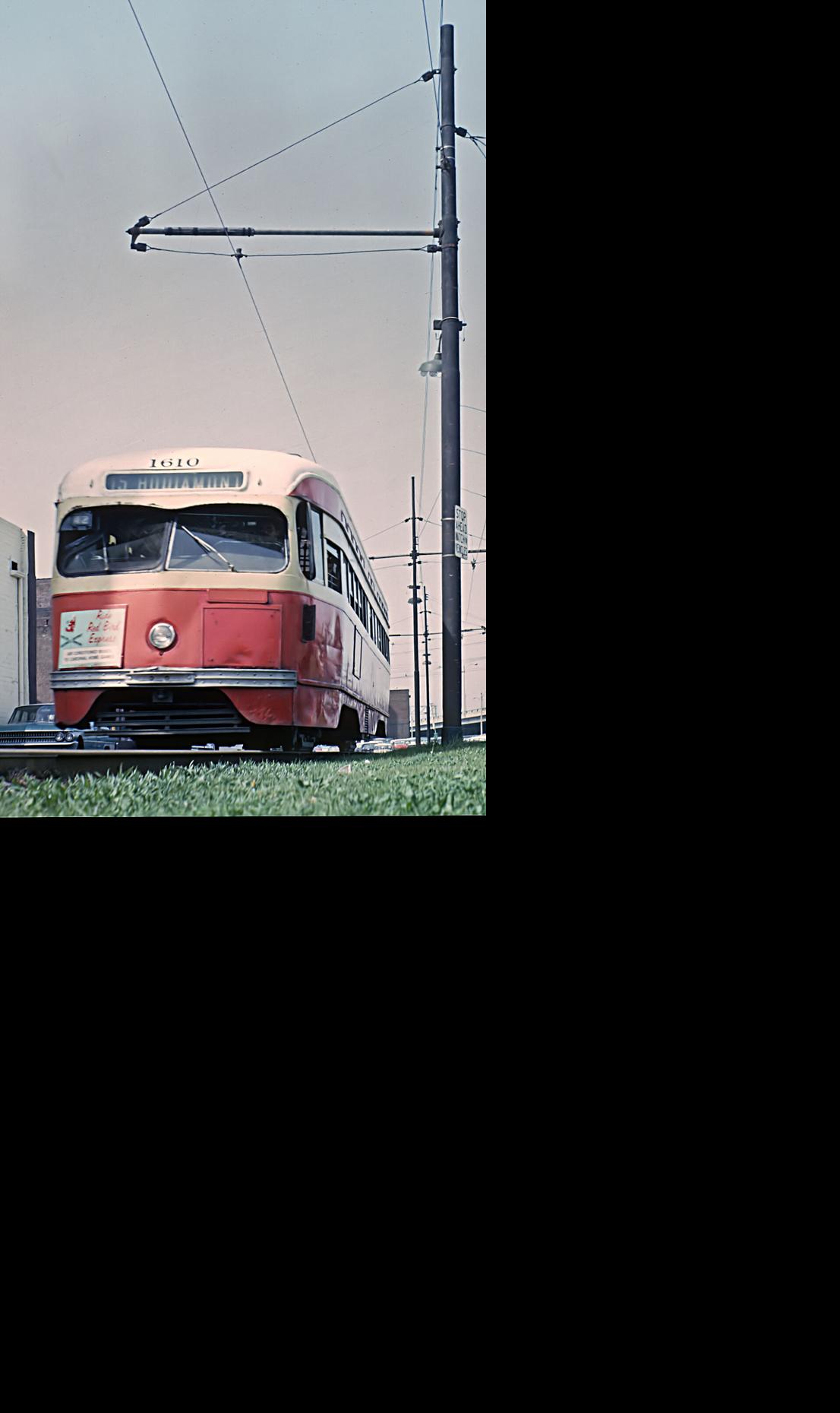 Historic streetcars of St. Louis