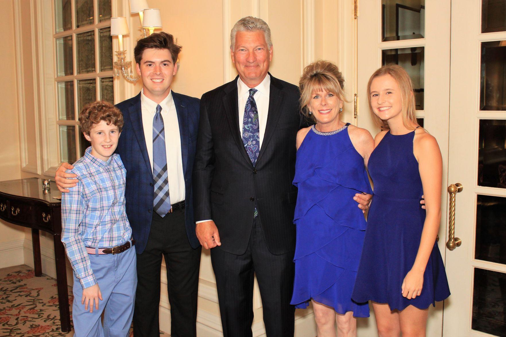 Keegan Cushing, Kellen Cushing, Kevin Cushing, Lisa Capshaw-Cushing ...